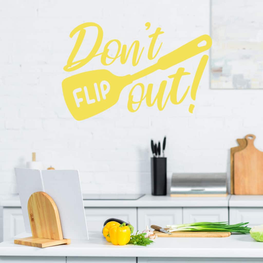 Dont Flip Out – Decal – StickerTitans.com