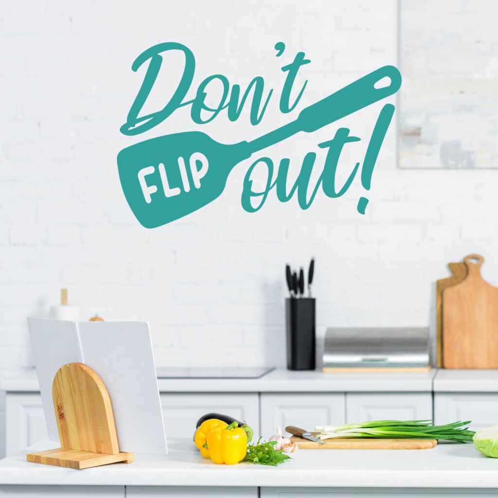 Dont Flip Out – Decal – StickerTitans.com